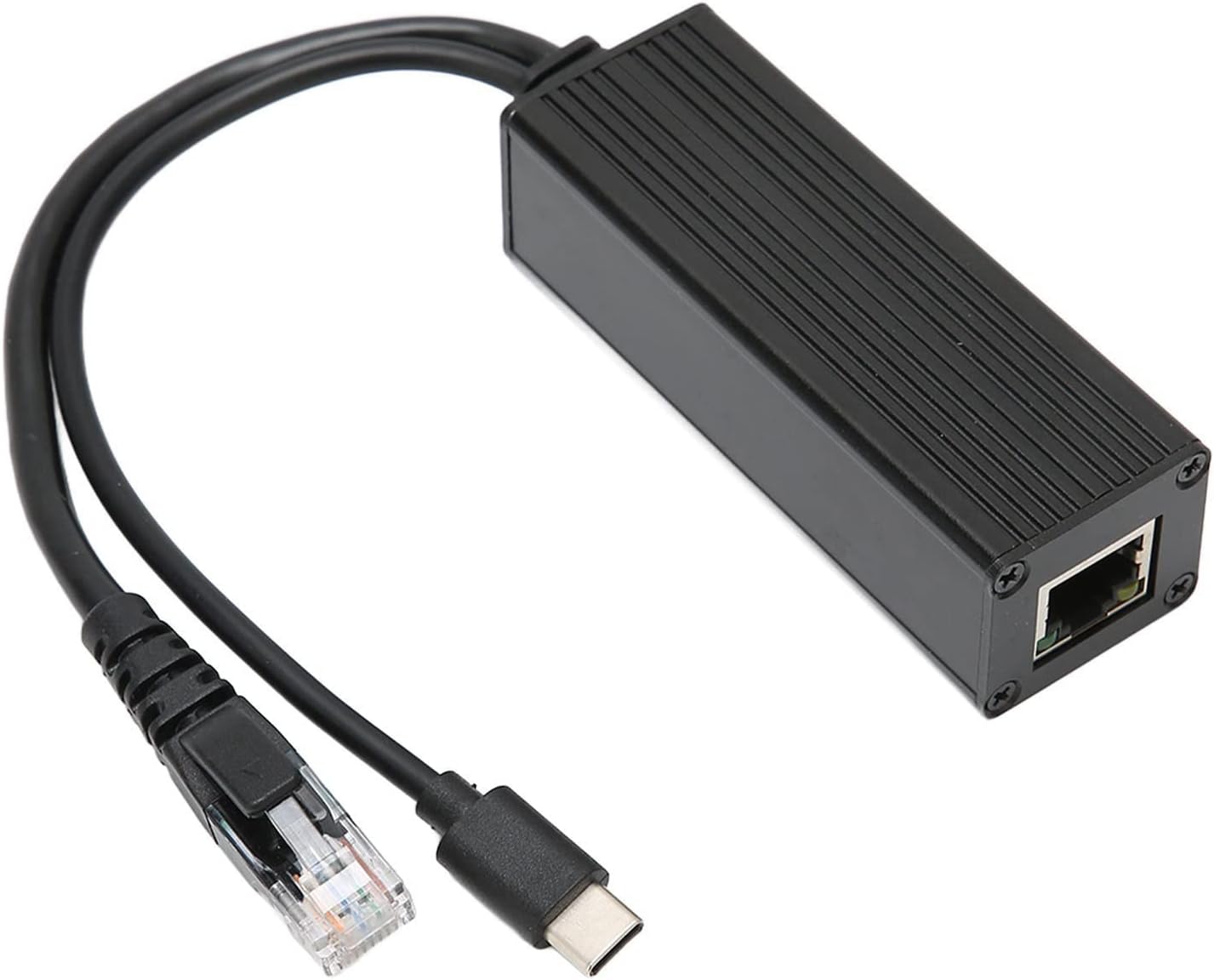 Active POE Splitter Adapter, 37 to 57V, IEEE 802.3af Compliant 10,100 ...