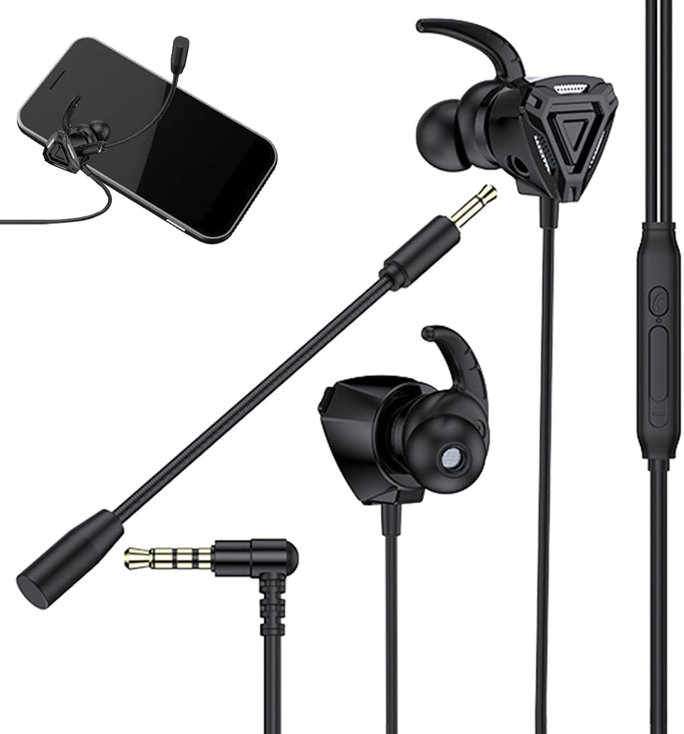 Ukuding Écouteurs de Jeu filaires - Écouteurs de Jeu filaires avec ...