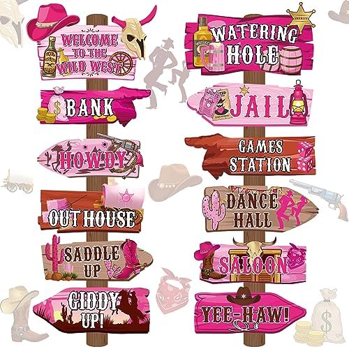Western Party Printable Signs Custom Photo Western Hoedown Fun Face