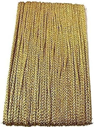 HPGM Golden zari Dori Thread Blouse Piping Blouse Jewellery Making ...