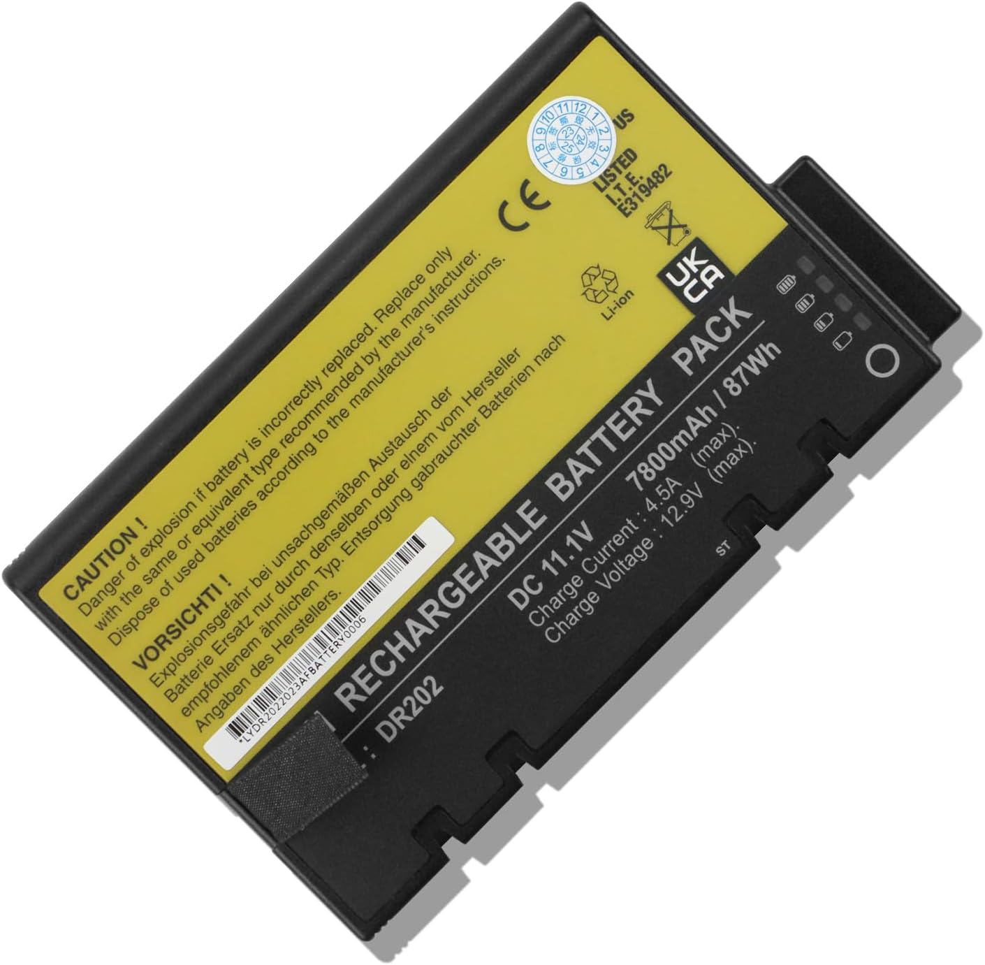 Amazon.com: DR202 ME202C Laptop Battery for Philips VS2 VM4 VM6 VM8 VM3 ...