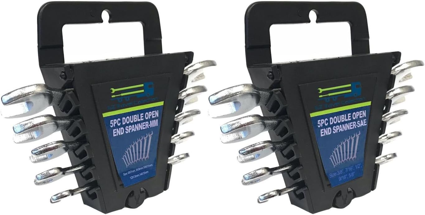 EZ Travel Collection 10-Piece Combo and Double Open-Ended Short Shaft ...