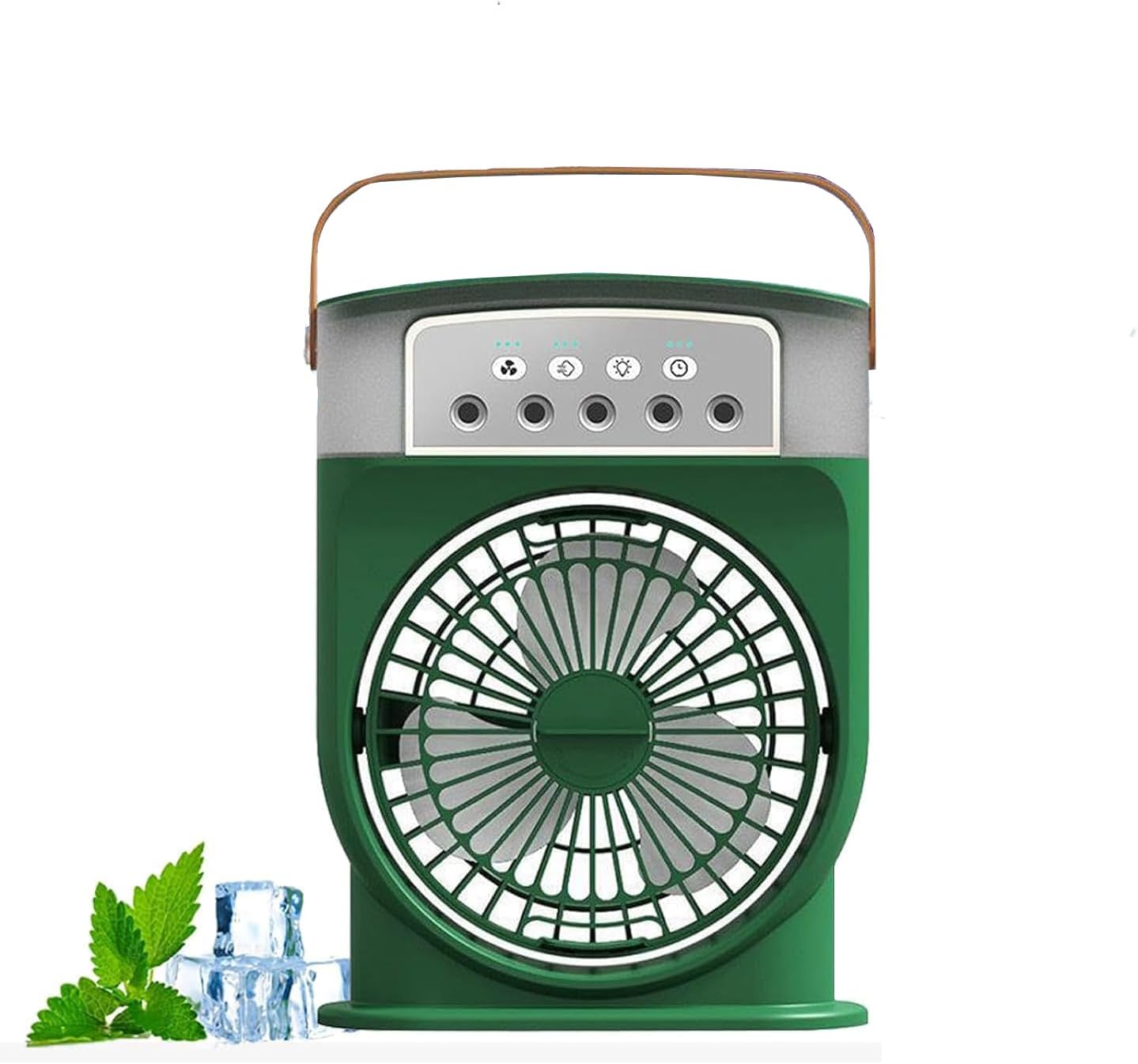 Amazon.com: Portable Cooling Ice Fan, Cooling Fan, Misting Fan, Air ...