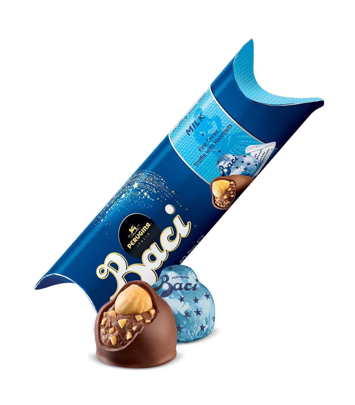 Amazon.com: Perugina Baci 3-Piece Tube Display, Milk, 1.51 Ounce (Pack ...