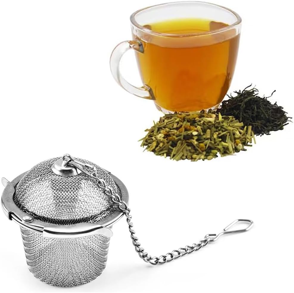 Bridge2shopping Stainless Steel Tea Infuser, 15 Cm, Sturdy, Durable ...