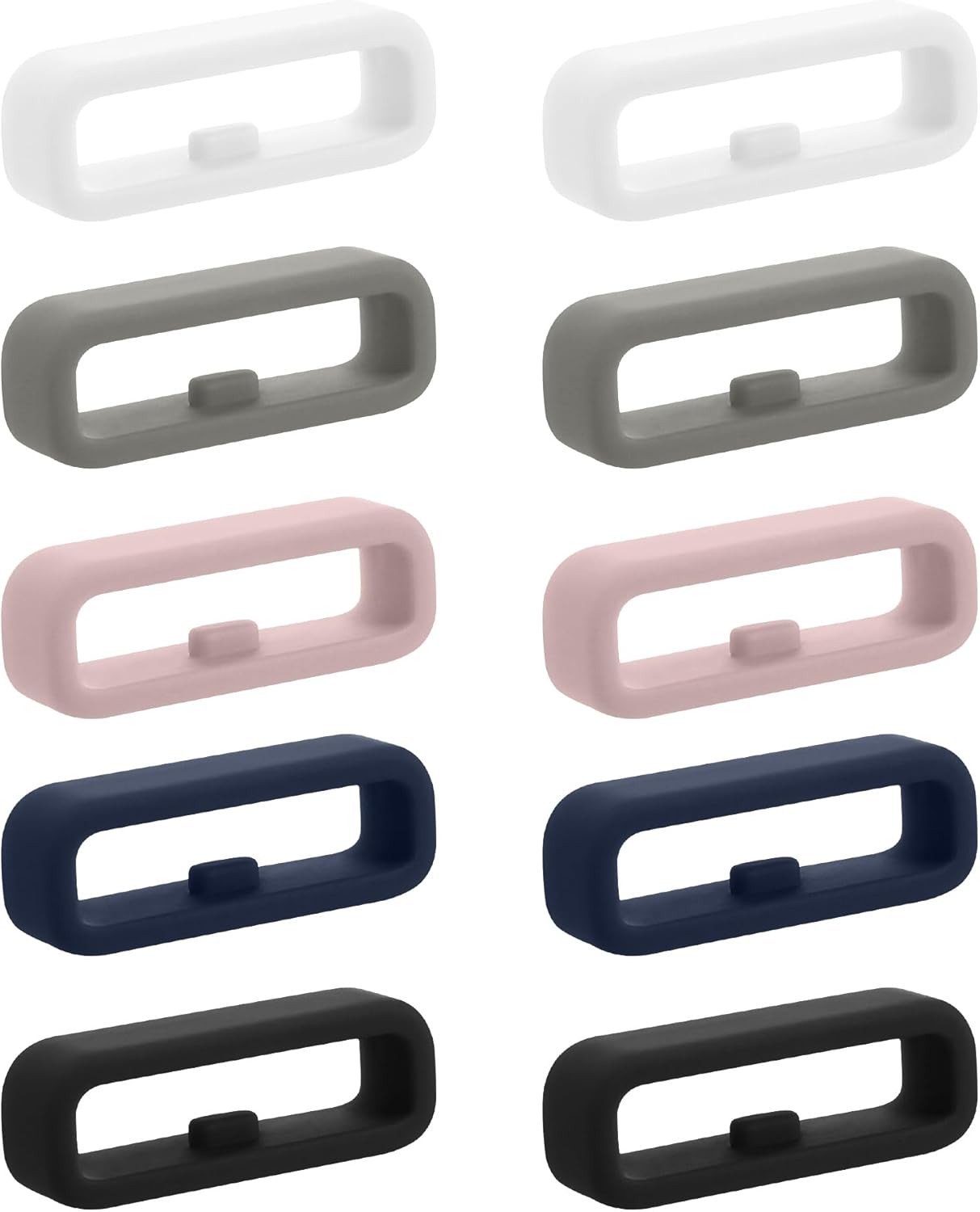 Amazon.com: kwmobile Watch Strap Loops for 18mm Smartwatch Strap ...