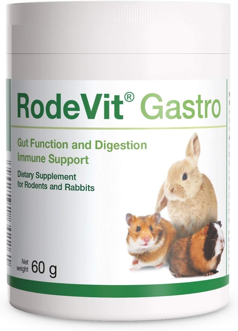 RodeVit Gastro Probiotic Herbal Mixture and Beta-Glucan for Rodents and ...