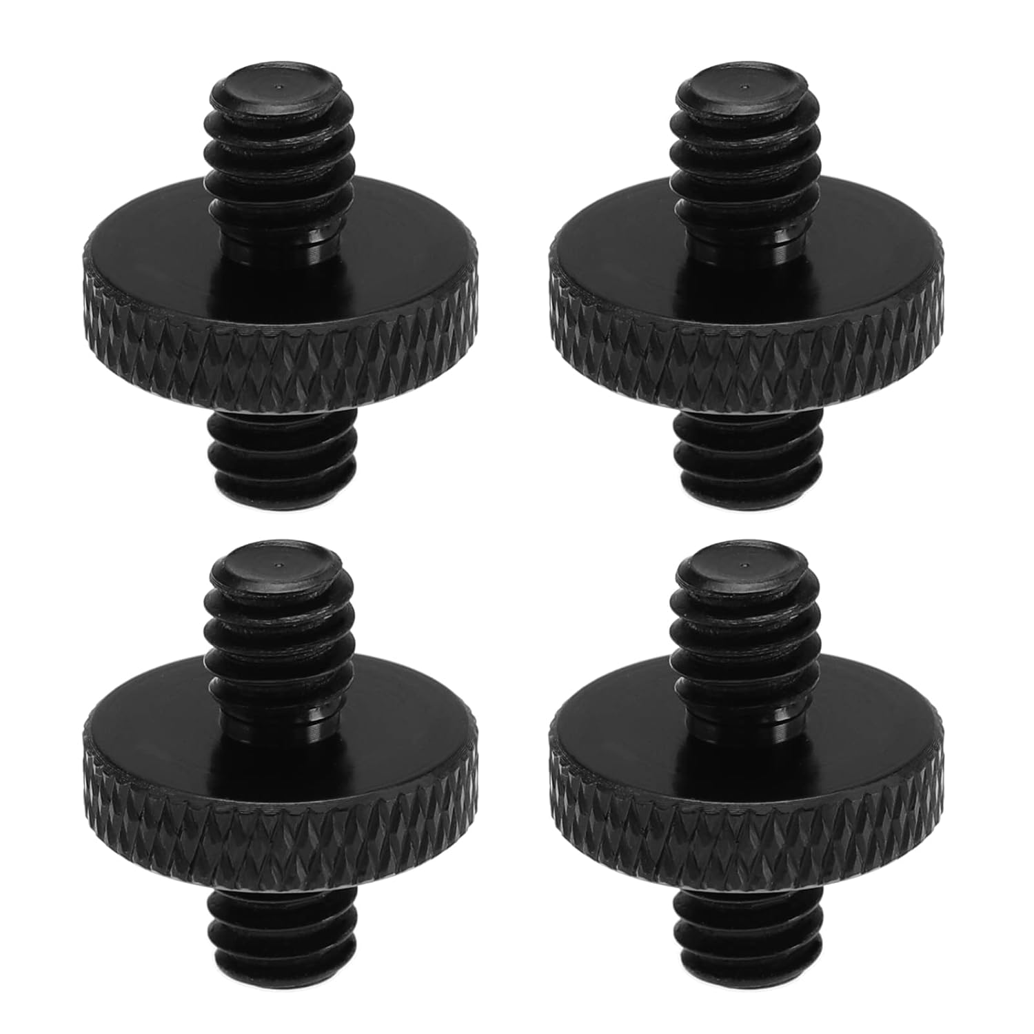 Buy 4PCS 1/4 Inch Male to 1/4 Inch Male Threaded Tripod Screw Adapter ...