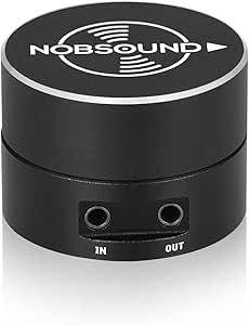 Nobsound Mini 3.5 mm Volume Control Button Speaker Audio Adjuster Box ...