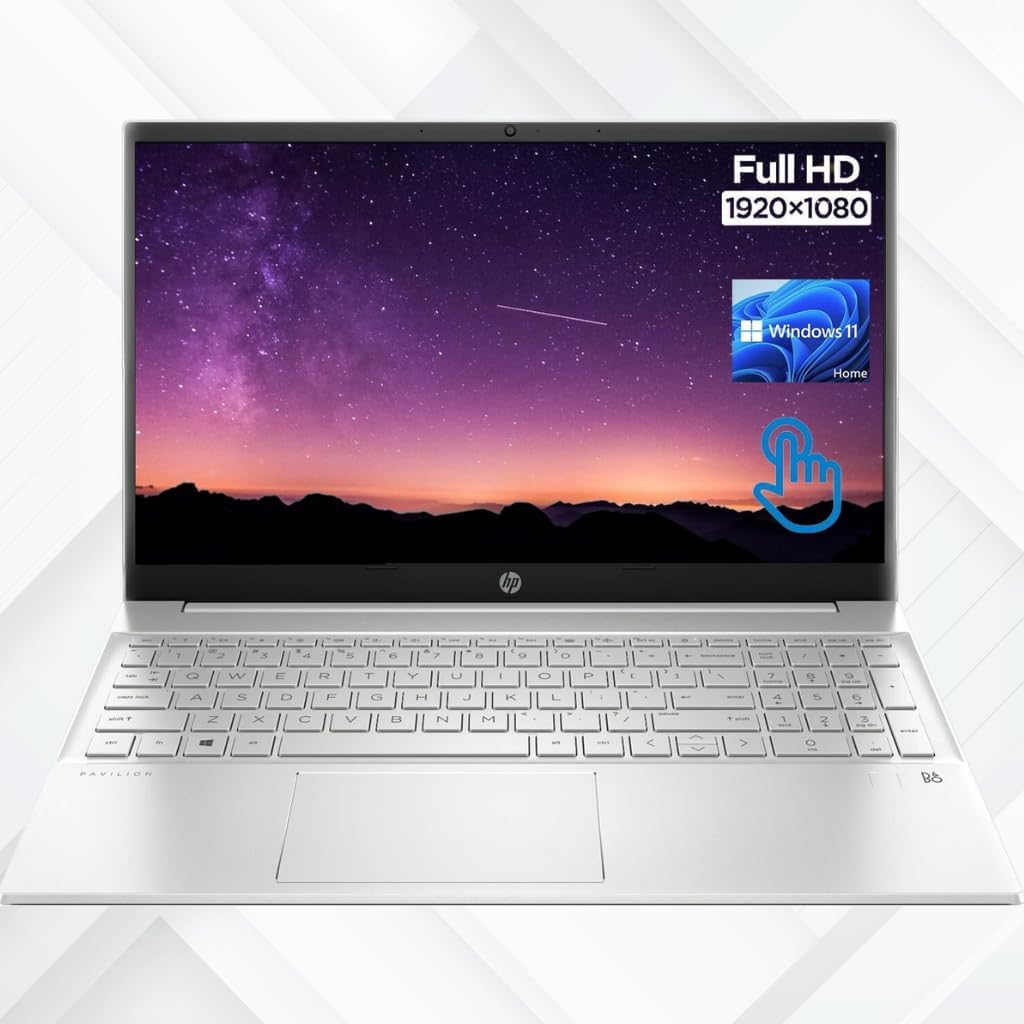 Amazon.com: HP Pavilion High-End Laptop, 15.6" FHD Touchscreen, Intel ...