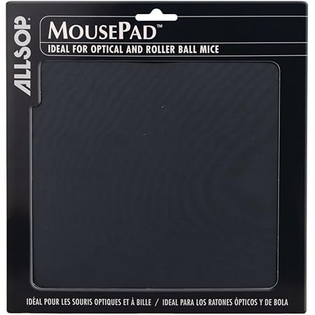 Amazon.com: Allsop Mouse Pad, Retro Floral (30594),Black,9"*7 ...