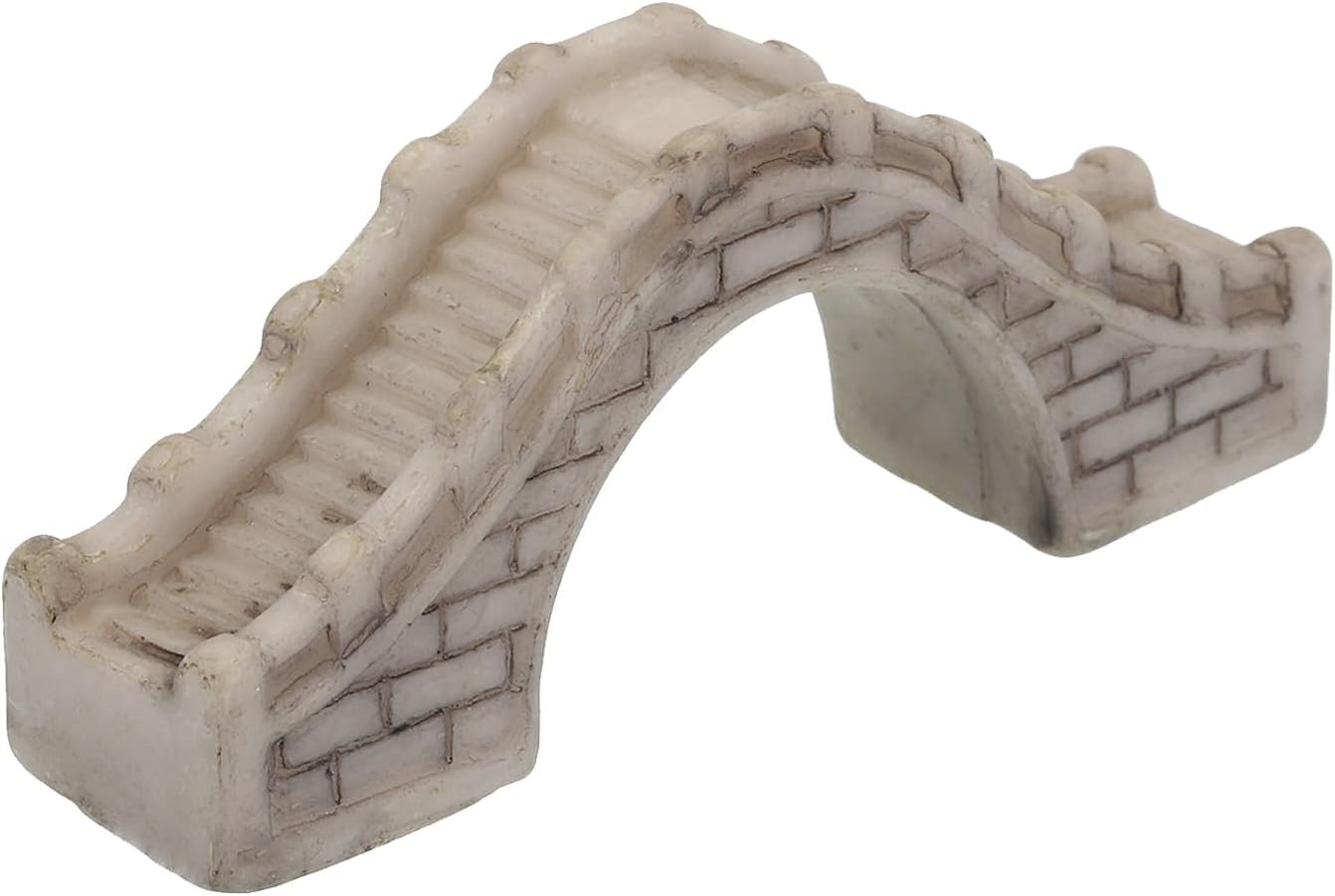Amazon.com: MECCANIXITY Miniature Bridge Artificial Bridge Resin Arch ...