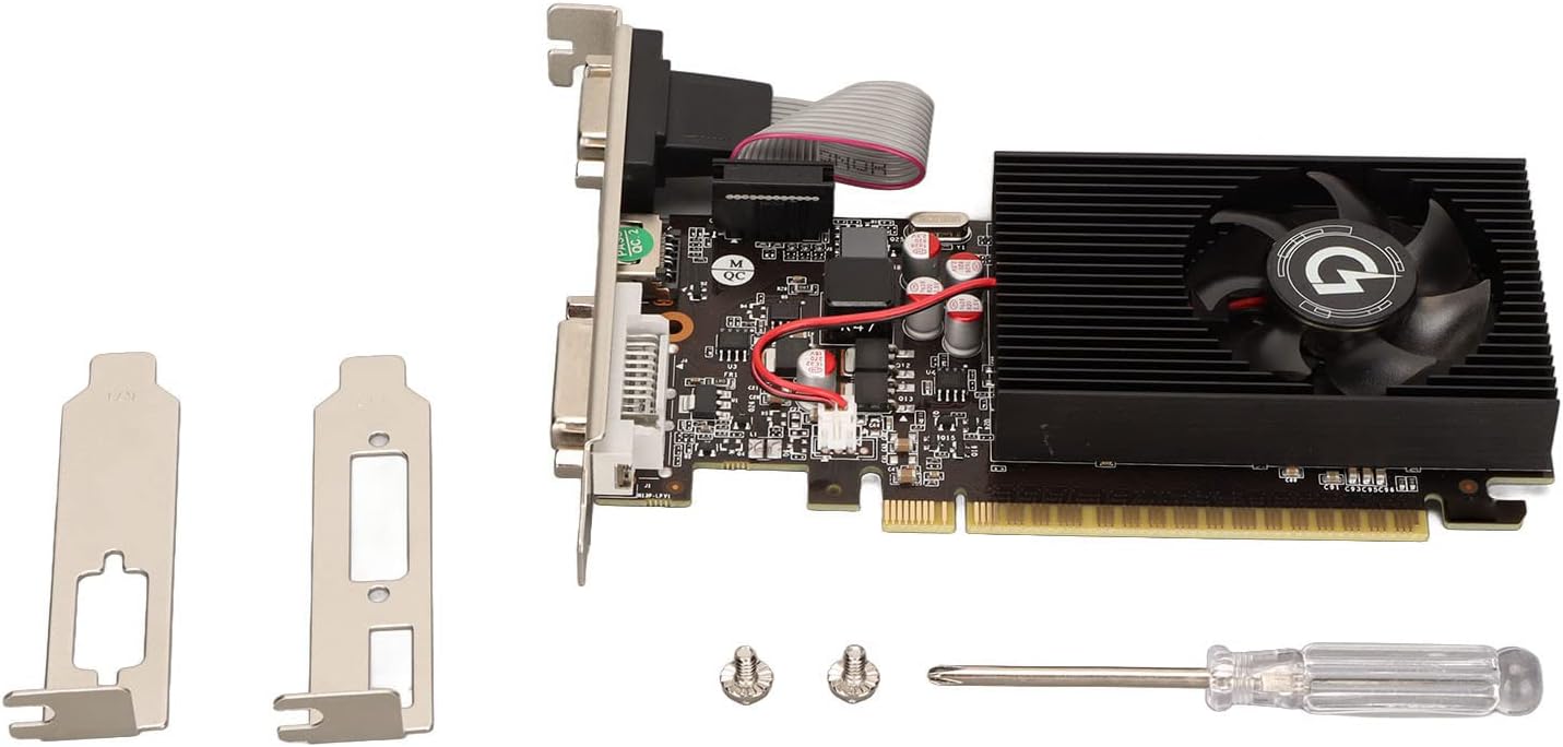 730 4G GDDR3 Gaming Graphics Card 700MHz 128bit GPU with Cooling Fan, VGA, HDML, DVI, Plug and ...