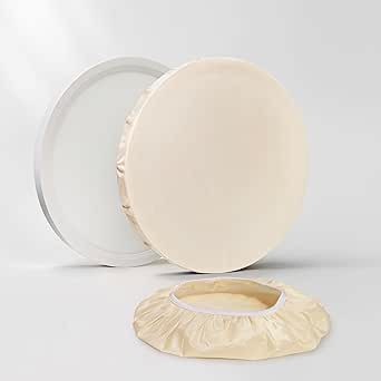 CASAZEN 12 inch Ceiling Light Cover, 1 Pcs Fabric Flush Mount Light ...