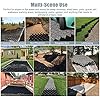 Amazon.com : CMYUN Heavy Duty Outdoor Ground Geogrids, Patio Yard ...