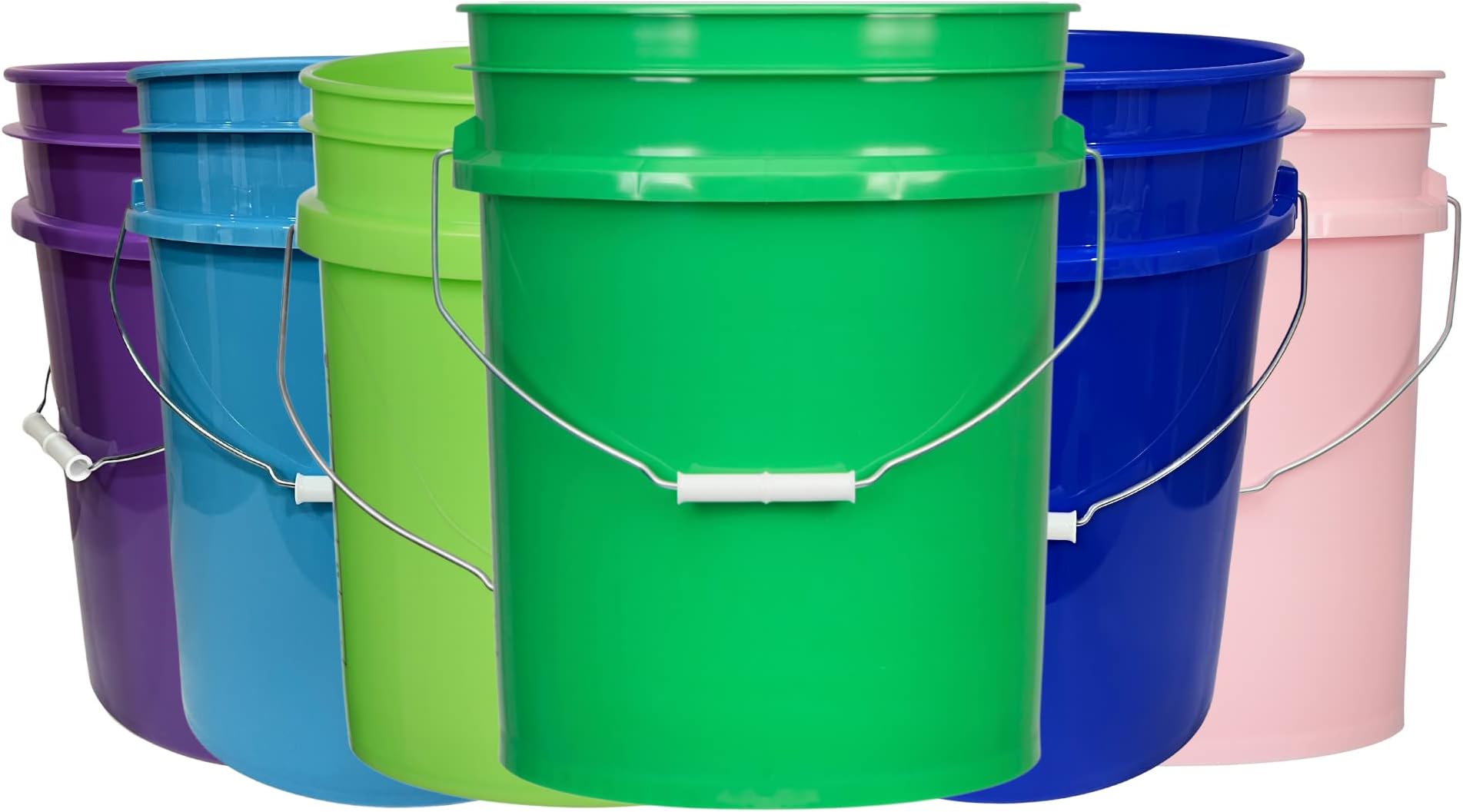 Amazon.com: House Naturals 5 Gallon Food Storage Grade Plastic Bucket ...