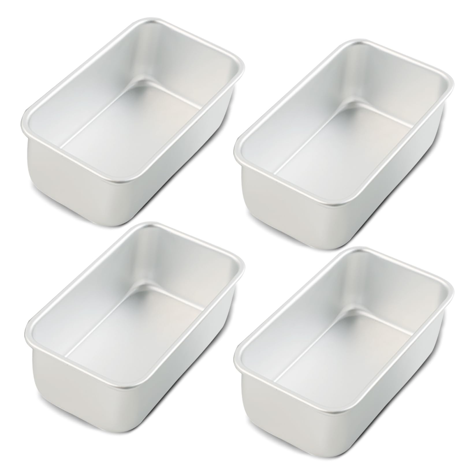 Snapklik.com : Kefyixc Anodized Rectangular Bread Pan,loaf Pan Aluminum ...