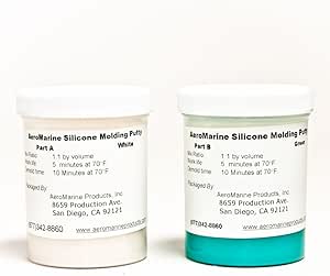 Amazon.com: Silicone Mold Making Putty. Fast Setting Silicone RTV ...
