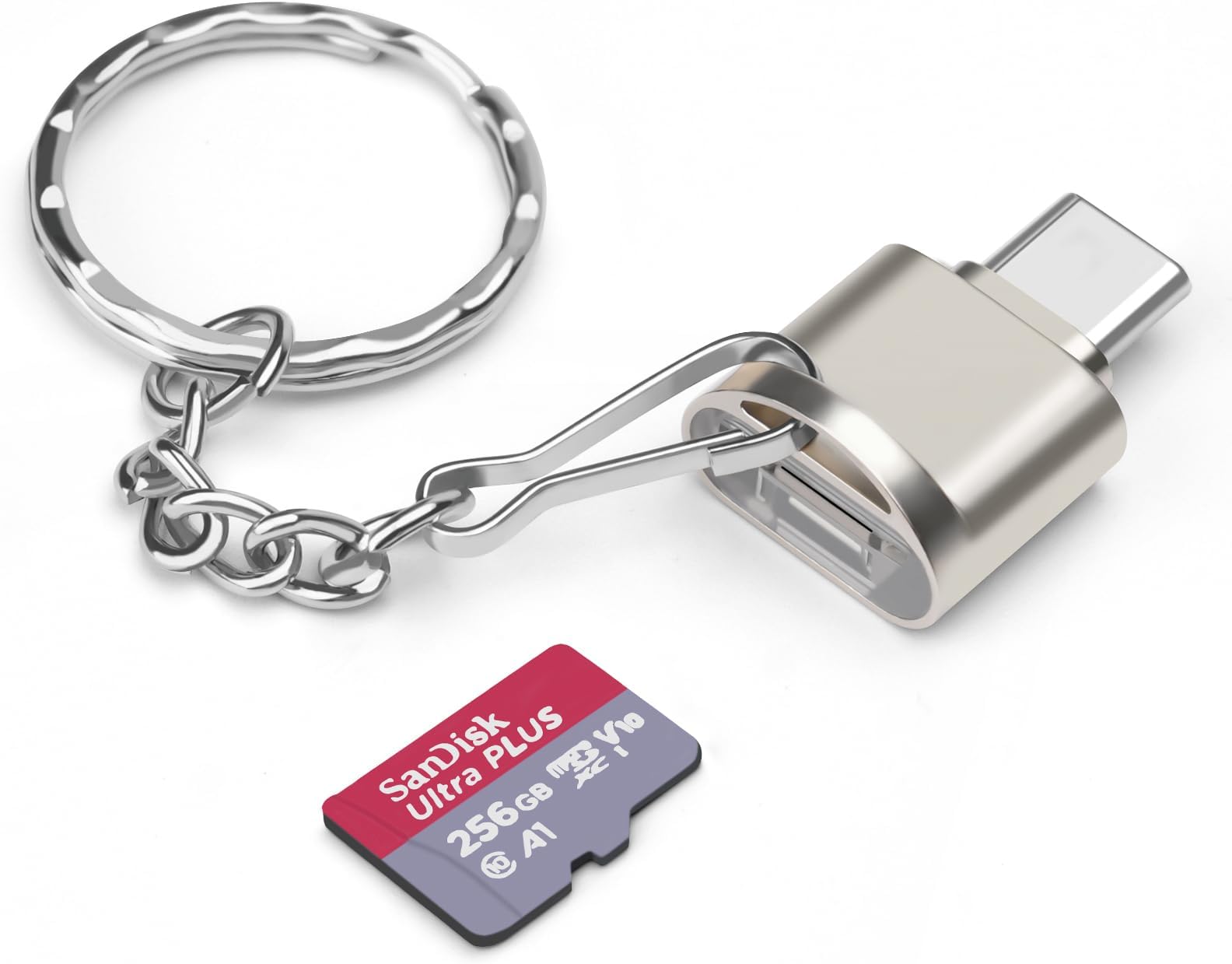 Amazon.com: AIYEEN Type C TF Card/Memory Card Reader Adapter with ...