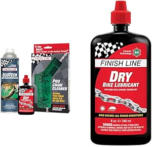 Amazon.com : Finish Line Chain Cleaner Lube Degreaser and Dry Bike Lube ...