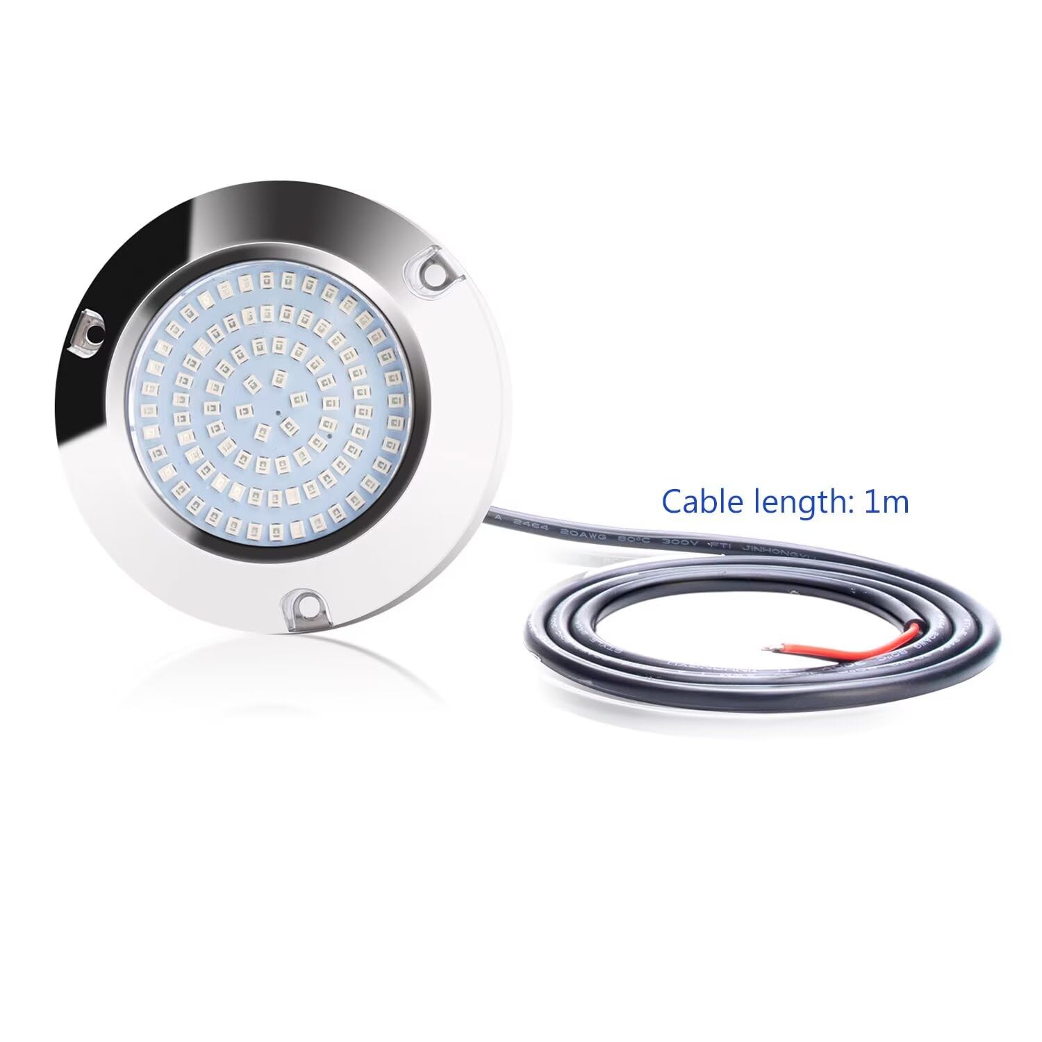 Snapklik.com : 90led Boat Marine Led Underwater Lights,Stainless Steel ...