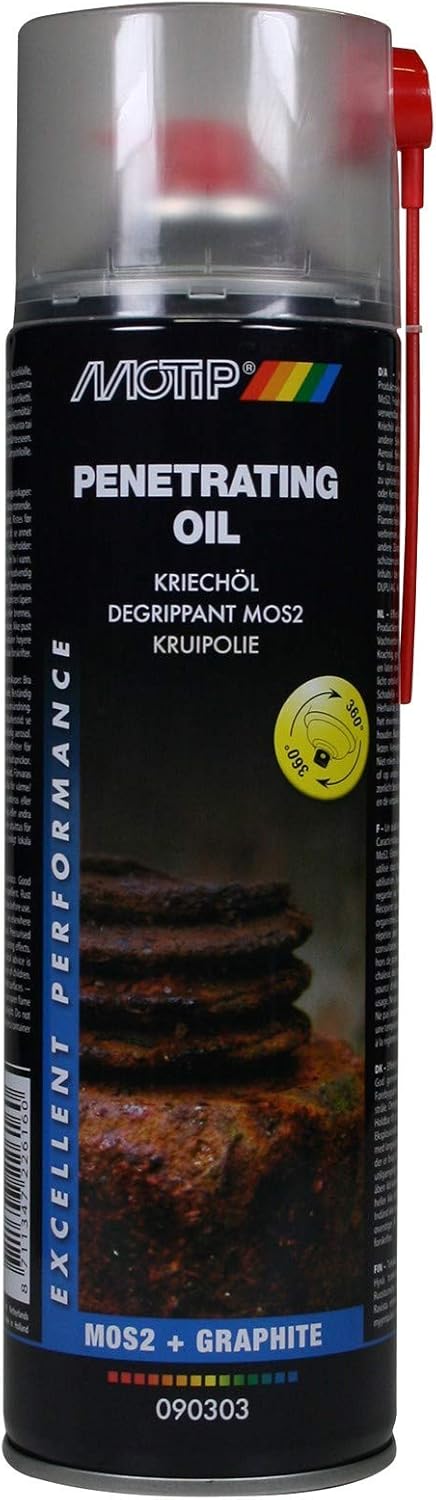 Motip Penetrating Oil Spray - 500 ml : Amazon.co.uk: DIY & Tools
