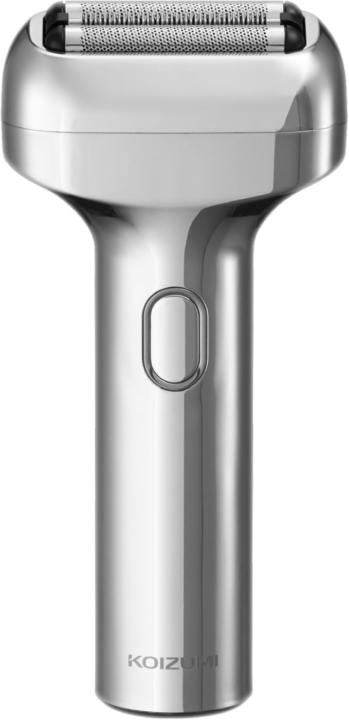 Amazon.co.jp: コイズミ メンズシェーバー USB 充電・交流式 3枚刃 お風呂剃り可 ハンディサイズ シルバー KMC-0820/S : ホーム＆キッチン