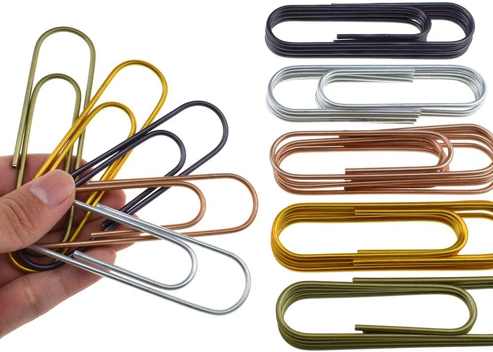 Amazon.com : HAHIYO Paperclips 4" (100mm) Extra Large Paper Clips ...
