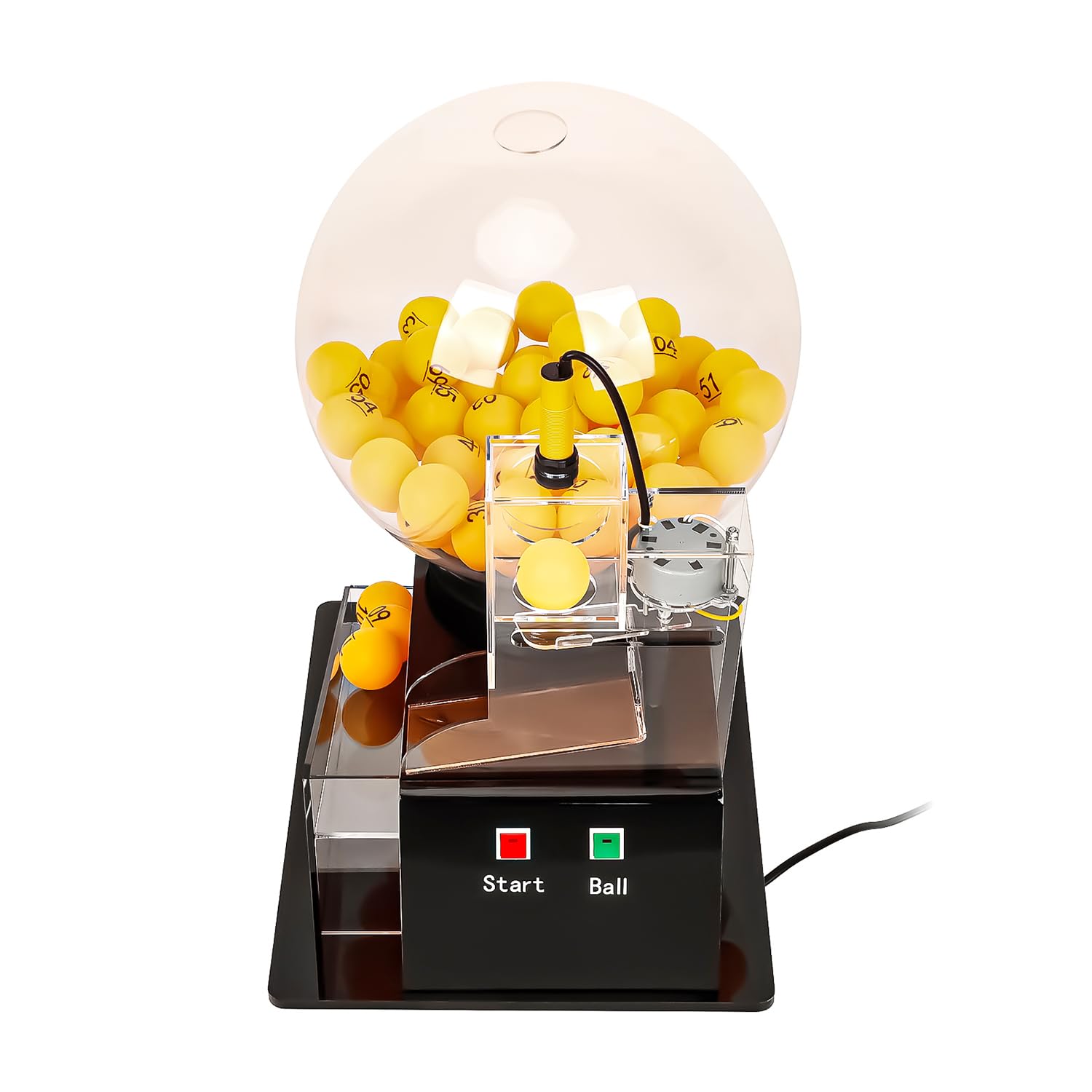 Snapklik.com : Electric Lottery Ball Machine, Automatic Bingo Balls ...