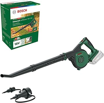 Bosch 18V Cordless Leaf Blower Without Battery, 2-Speed Selection ...