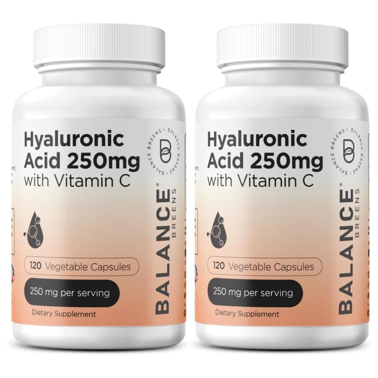 Amazon.com: Pure Hyaluronic Acid Supplements 250mg with Vitamin C 50mg ...