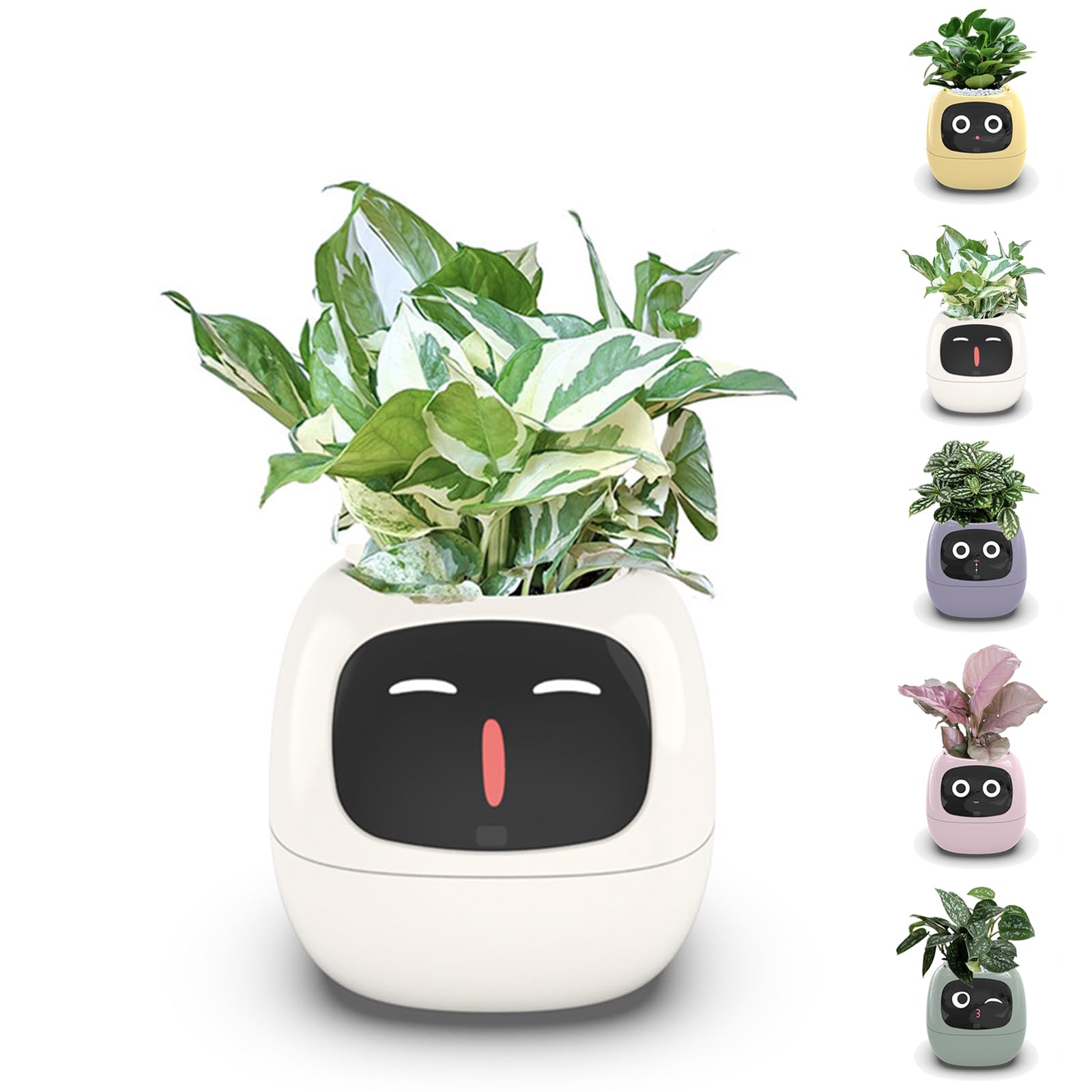 Plantagotchi Smart Plant Pot, Ai Smart Planter, Lazy Automatic Water ...