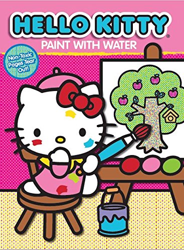 Hello Kitty Paint with Water Activity Book-Apple Tree: Kappa Books ...