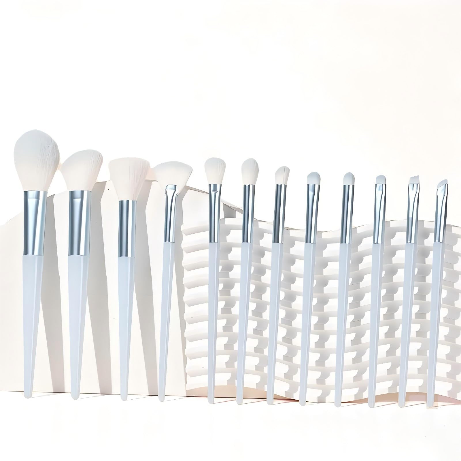 Makeup Brushes 12-Piece Makeup Brush Set with Sponge – Soft & Fluffy ...