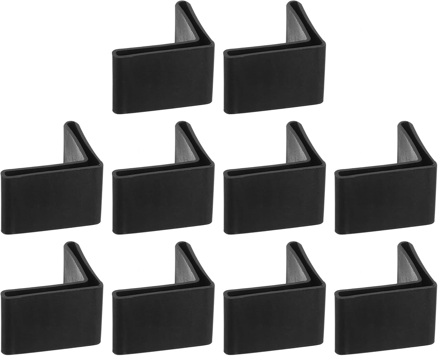 uxcell 10Pcs L Shape Leg Pads, 1.4" x 1.4"(35 x 35mm) Furniture Leg ...