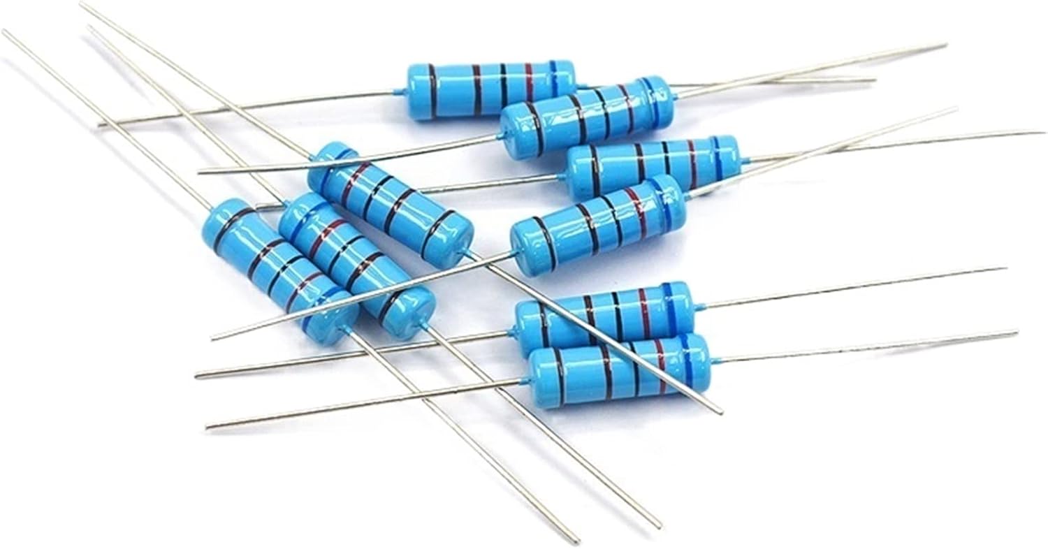 Amazon.com: KIRANDY Single Resistors 20pcs 1% 3W Metal Film Fixed ...
