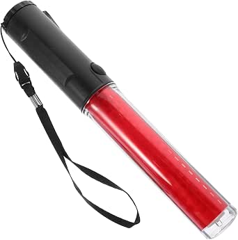 Amazon.co.jp: UKCOCO Led Traffic Cane Traffic Control Safety Light Cane ...