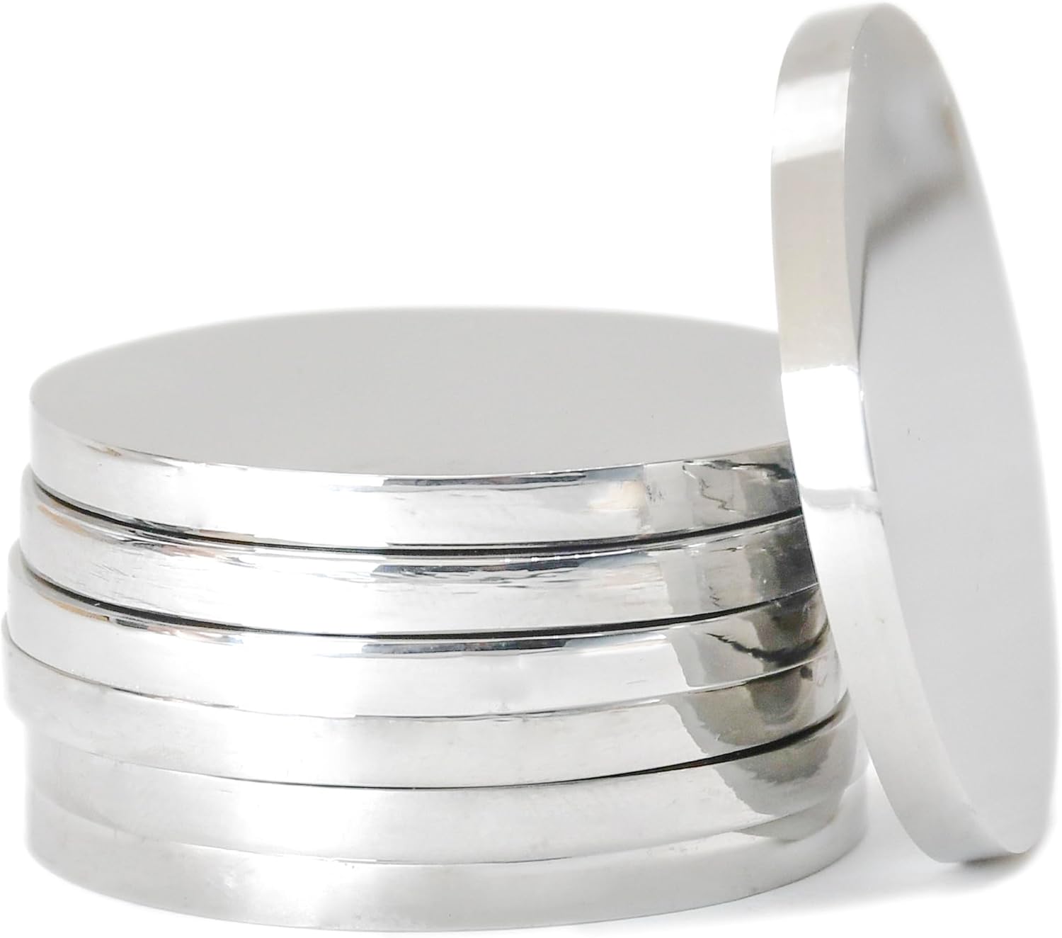 Amazon.com: MICAIKEM 5PCS 1" Stainless Steel Coin Blanks 1/8" Thick ...