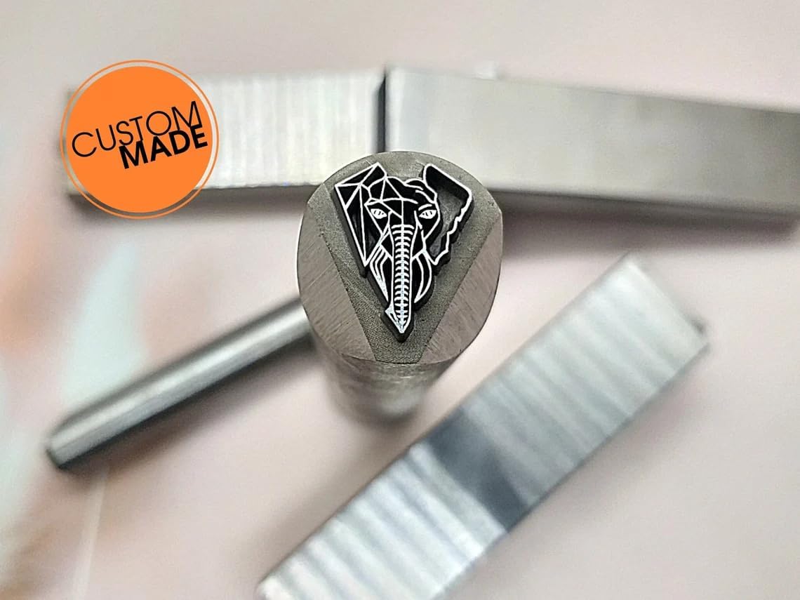 Amazon.com: Custom Metal Stamps and Steel Punches with Your Business ...