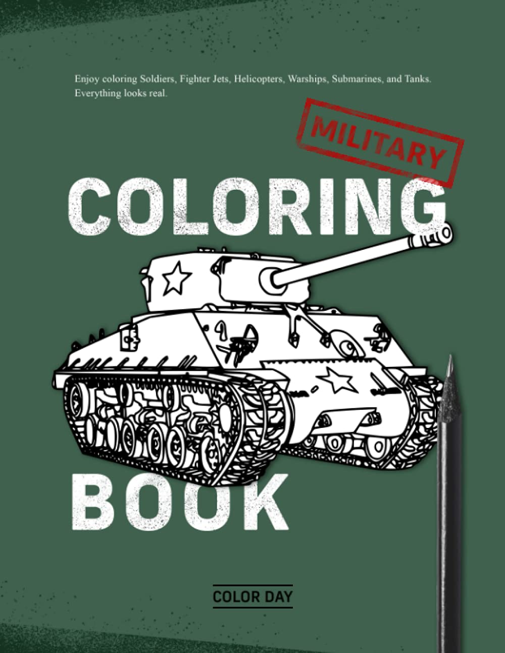 Buy Coloring Book: Army Combat Coloring Book for Boys with Army Men ...