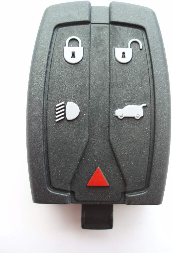 Replacement 5 button fob case for Land Rover Freelander 2 remote key ...