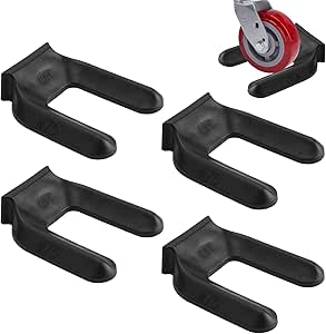 UFURMATE Chair Wheel Stopper 4Pcs Plastic Furniture Coasters Wheels ...