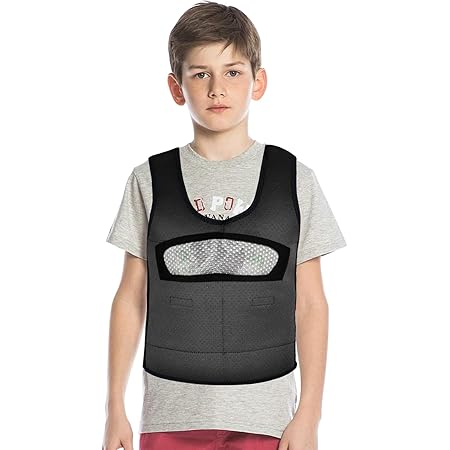 Amazon.com: Weighted Vest for Kids (Ages 5 to 9) Compression Vest for ...
