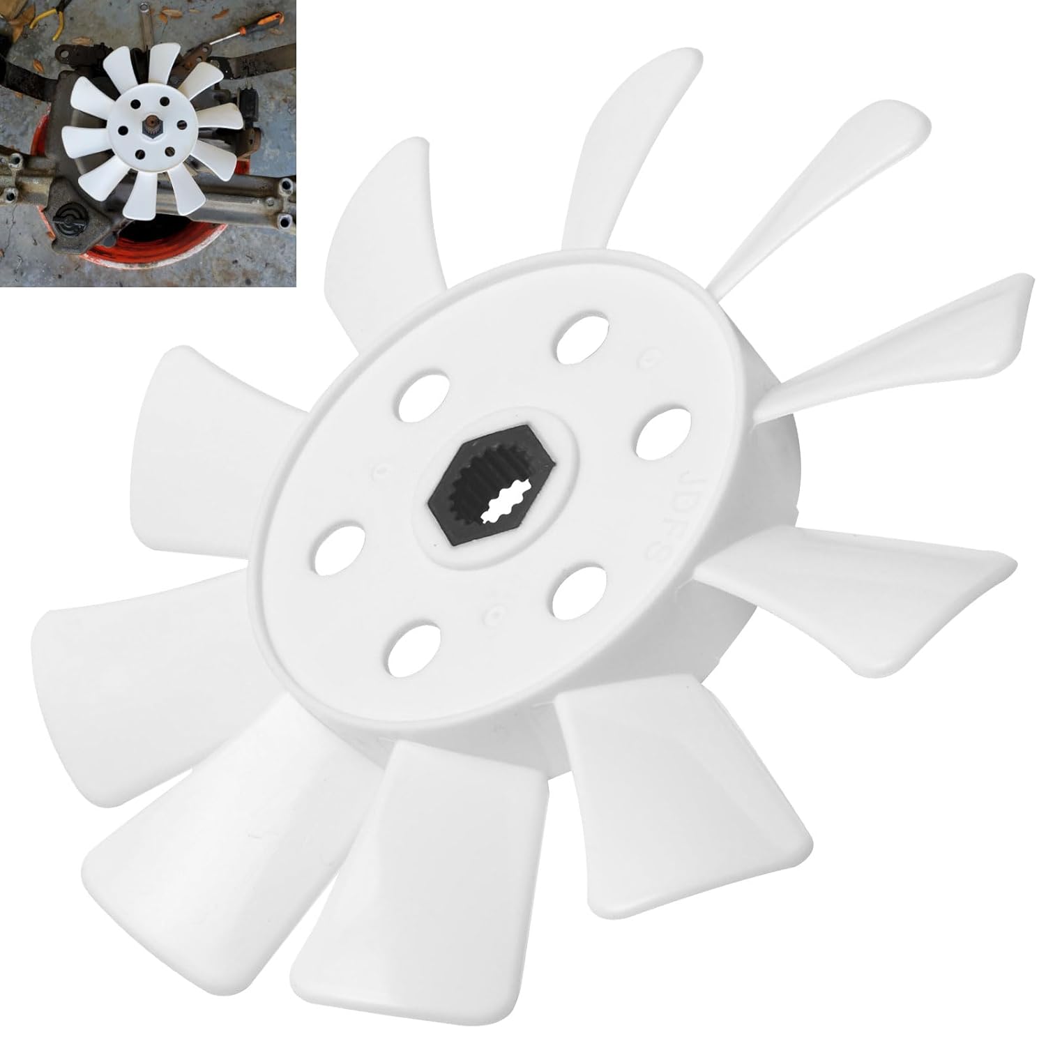 Amazon.com: 1A646083050 H-ydro Fan Blk/Transmission Cooling Fan (10 ...