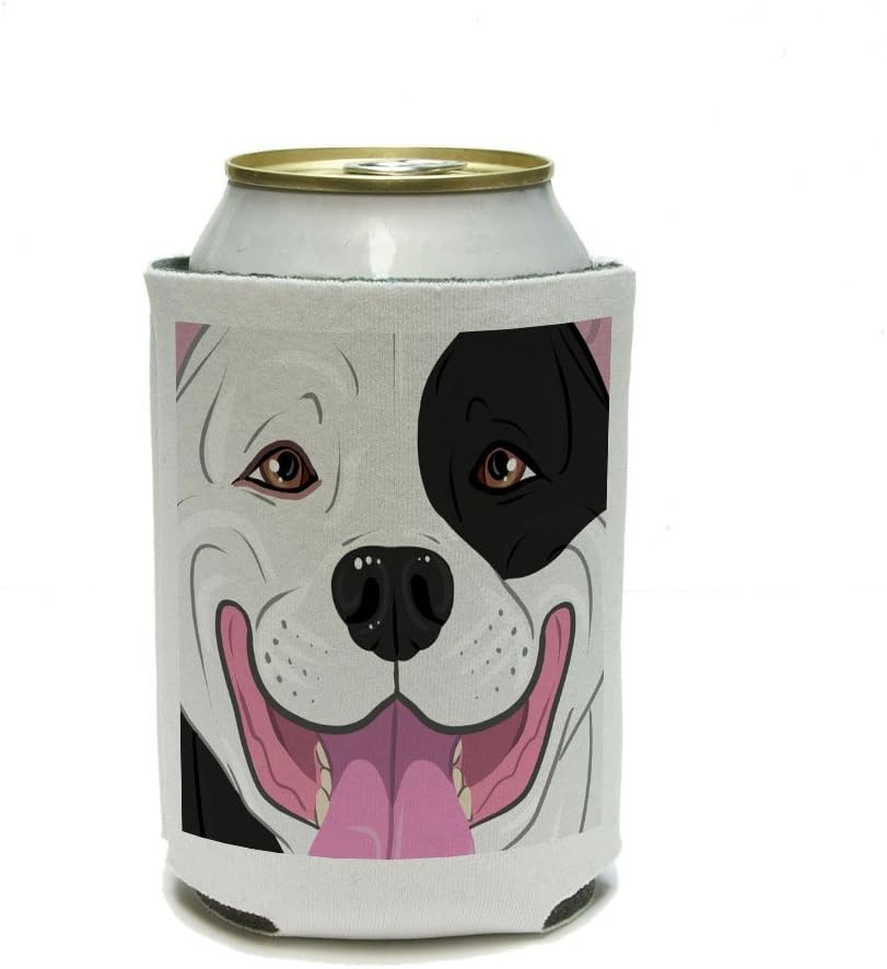 Amazon.com: GRAPHICS & MORE Pit Bull Face Black and White Pitbull ...