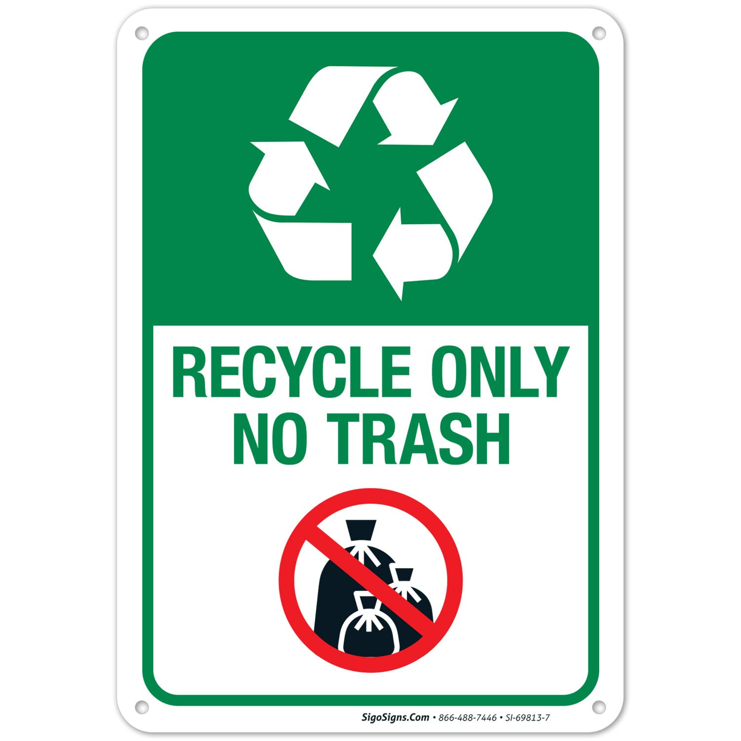 Trash Only Symbol