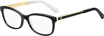 Amazon.com: Kate Spade ANGELISA Black White 51/15/135 women Eyewear ...