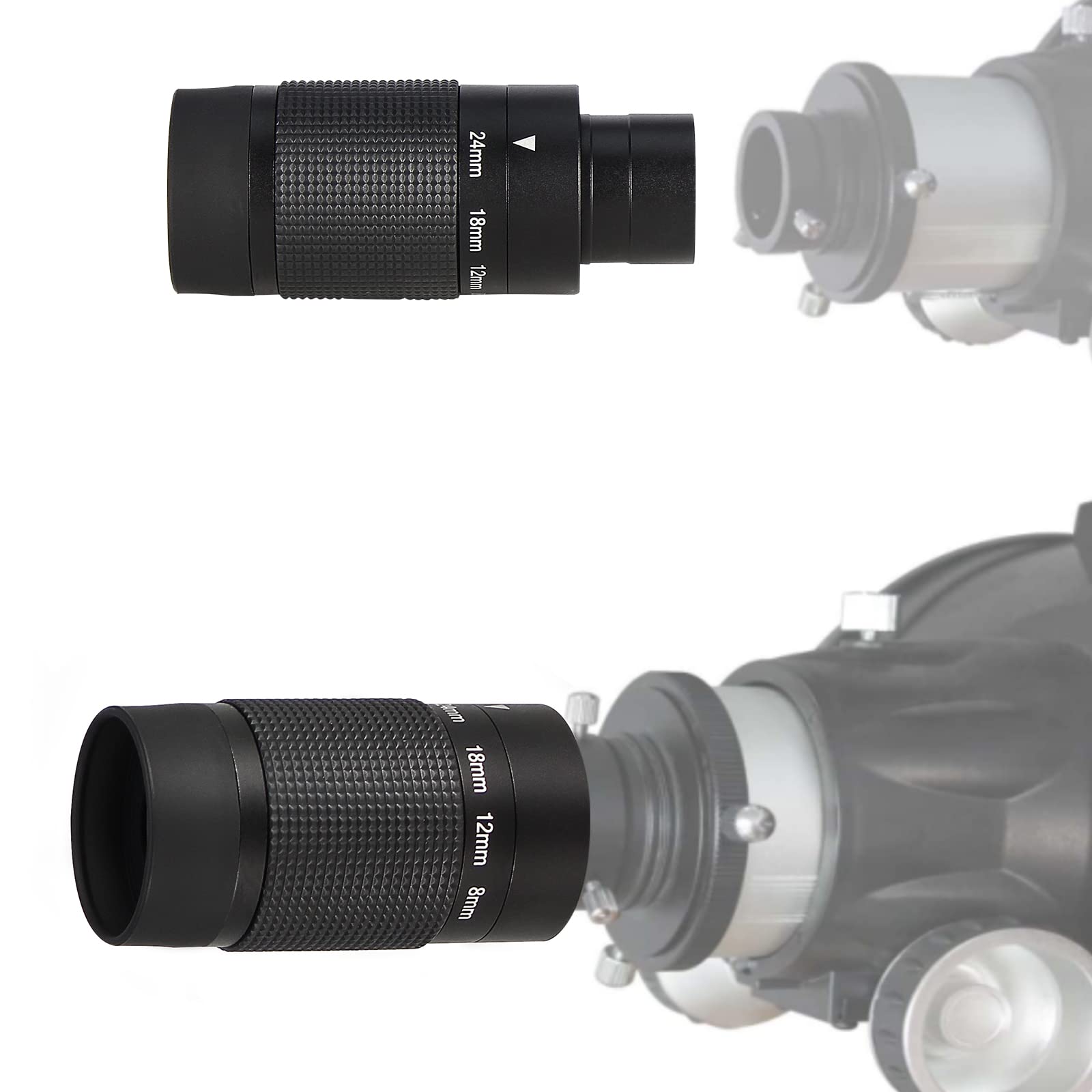 Telescope Zoom Eyepiece Celestron 8-24mm Zoom Eyepiece For Telescopes ...