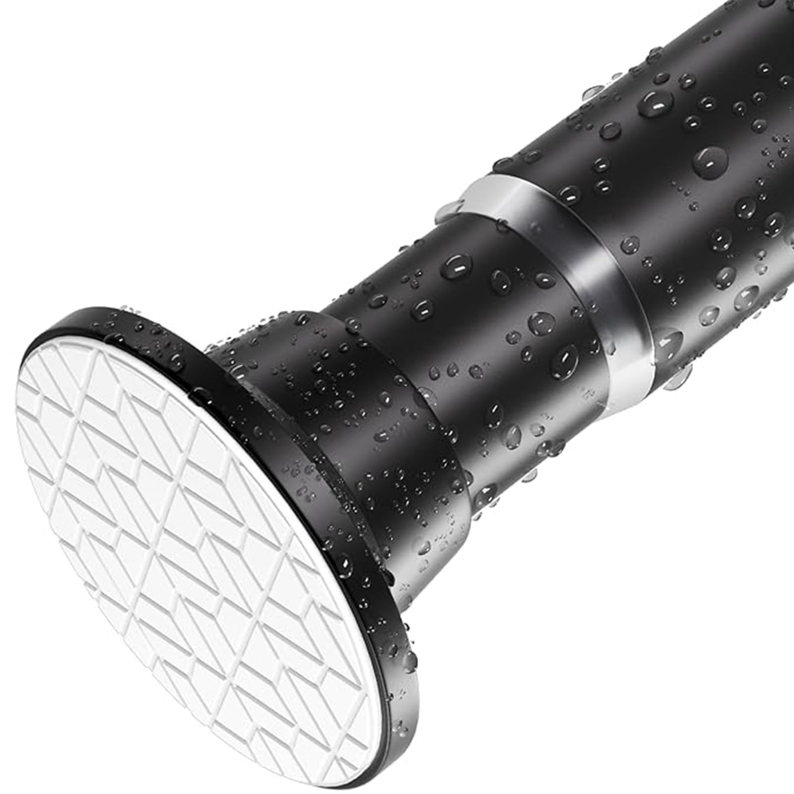 Amazon.com: AOMKES Shower Curtain Rod 42-73 Inch Adjustable Black Heavy ...