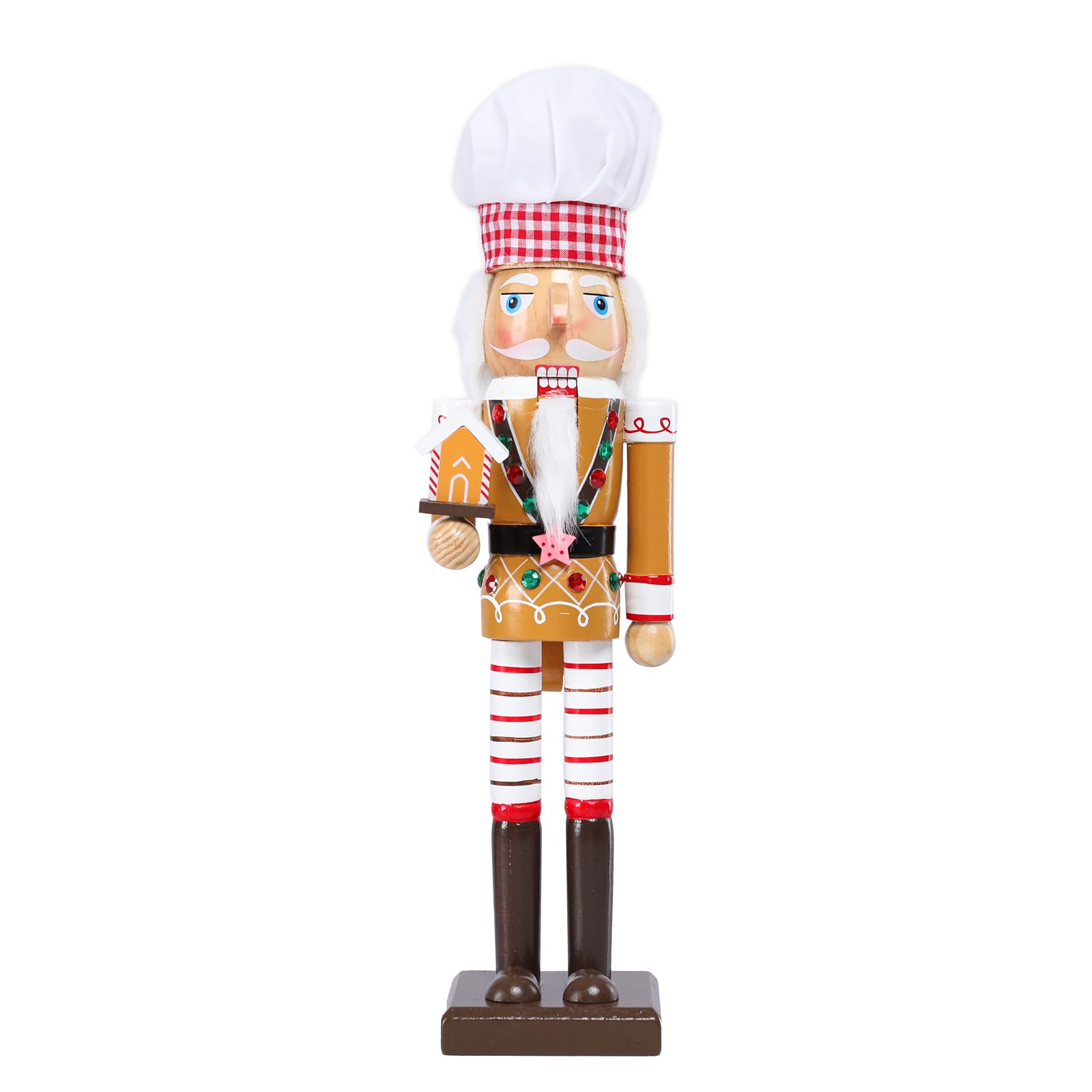 Amazon.com: Vipush Christmas Wooden Nutcracker Soldier - 14 Inch ...